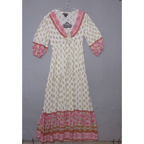 Angie | Dresses | Angie Floral Nwt Boho Cottage Core Milk Maid Lace ...